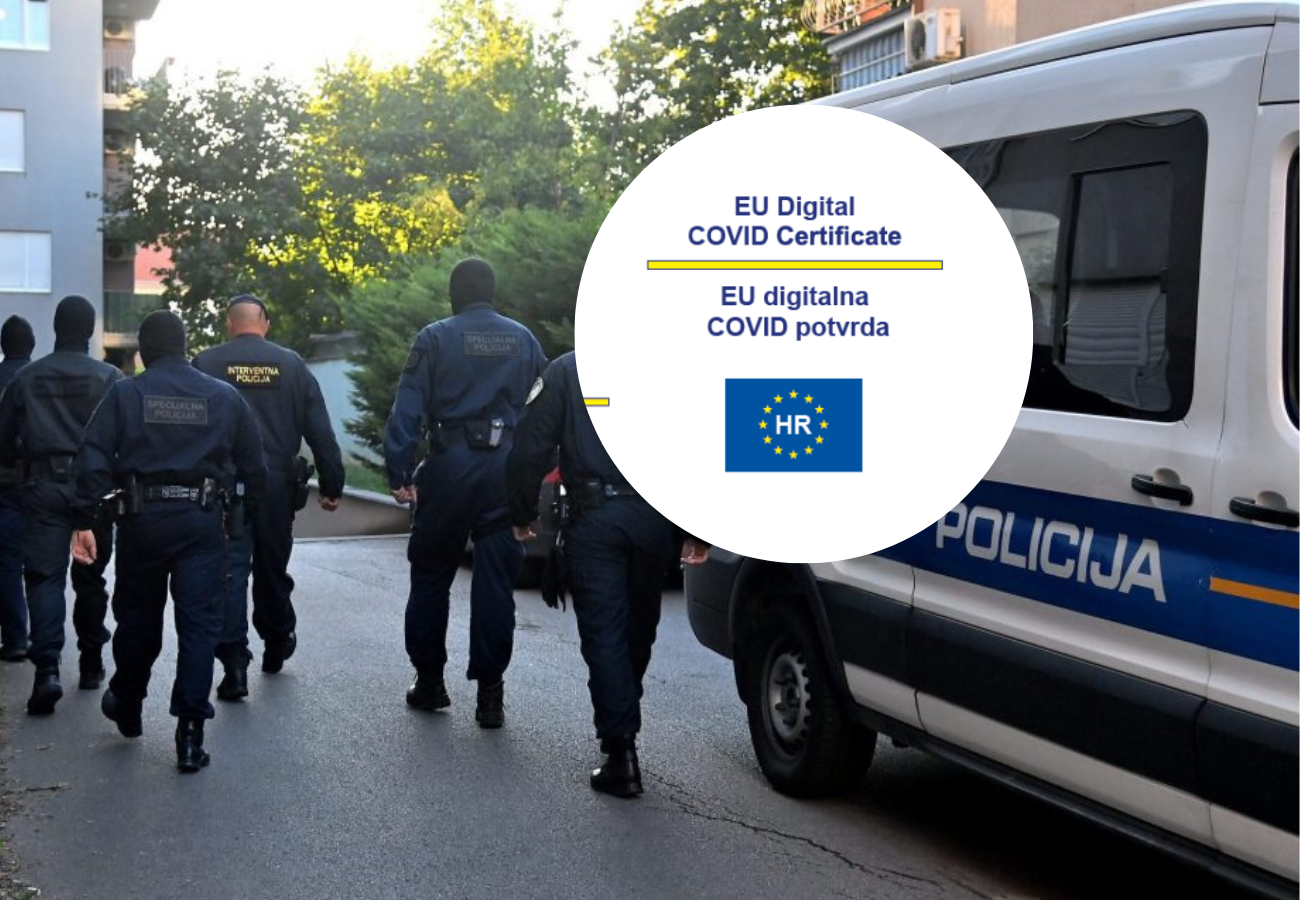 POLICIJSKA AKCIJA U ZAGREBU: USKOK u lovu na krivotvoritelje covid potvrda! - Zagreb.info