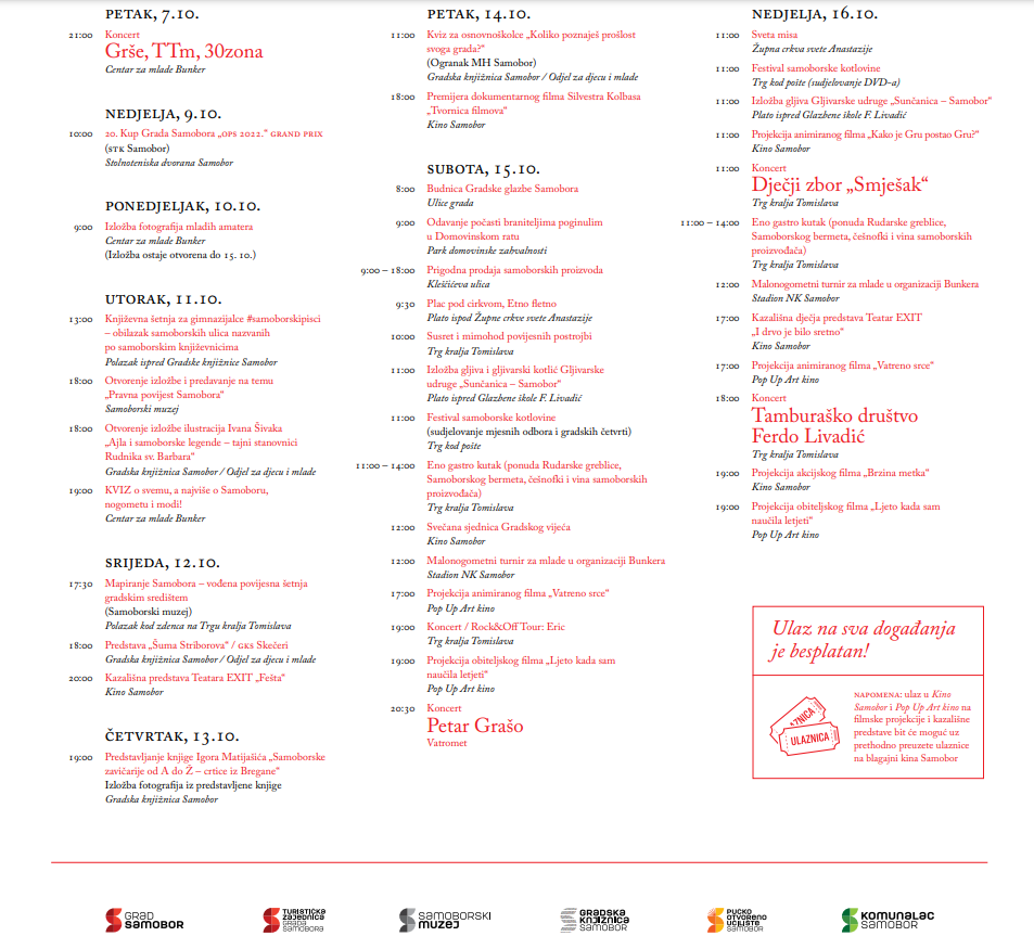 SAMOBOR SLAVI SVOJ DAN: Sprema se svečani program, a posjetitelje ...