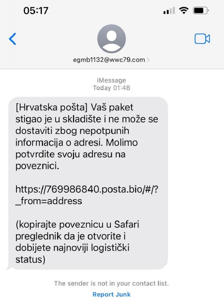 Važno upozorenje iz Hrvatske Pošte: Objavili kako izgledaju opasne SMS ...