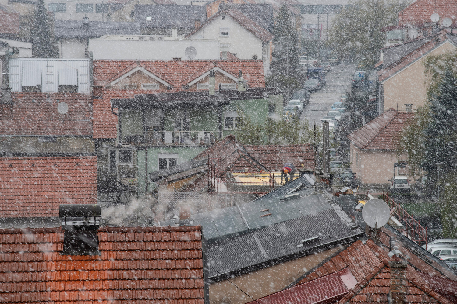 Pada snijeg u Zagrebu: Evo kakvo nas vrijeme čeka u ostatku dana ...